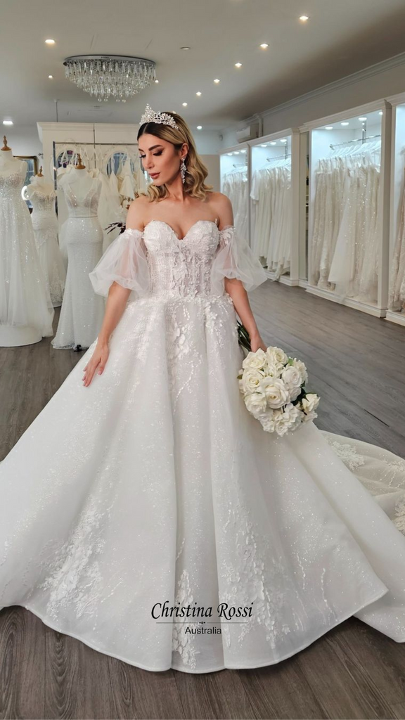 Christina Rossi Australia - Custom FLORA Gown