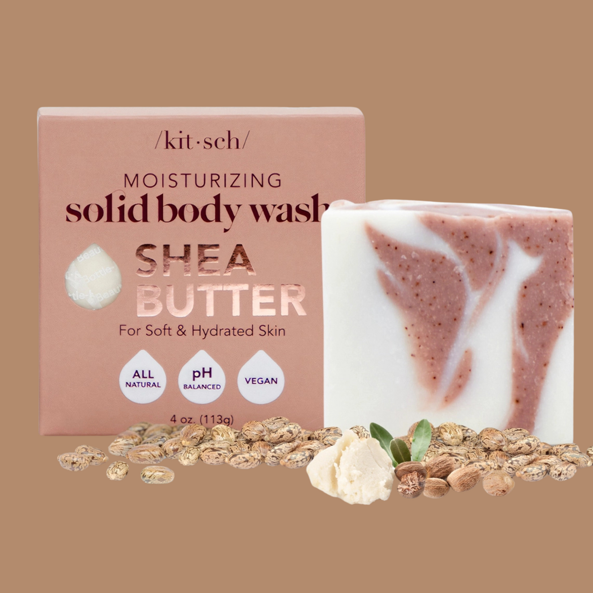 Shea Butter Solid Body Wash Bar – Christina Rossi Australia